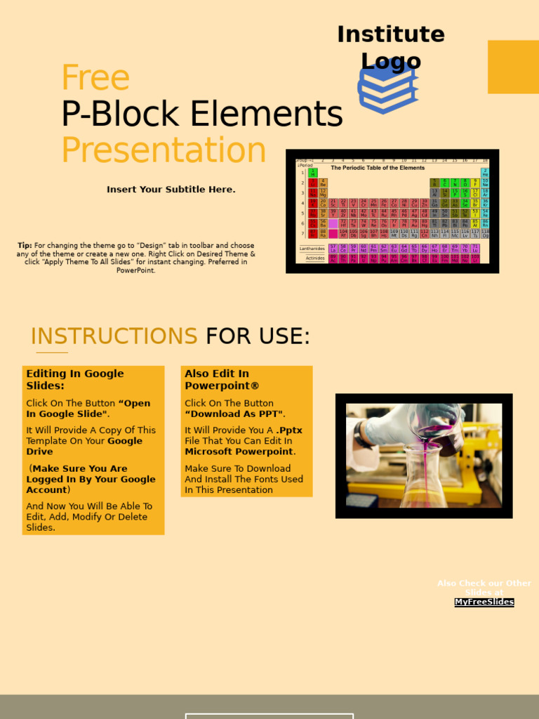 024 Free P Block Elements Google Slides Themes PPT Template | PDF ...