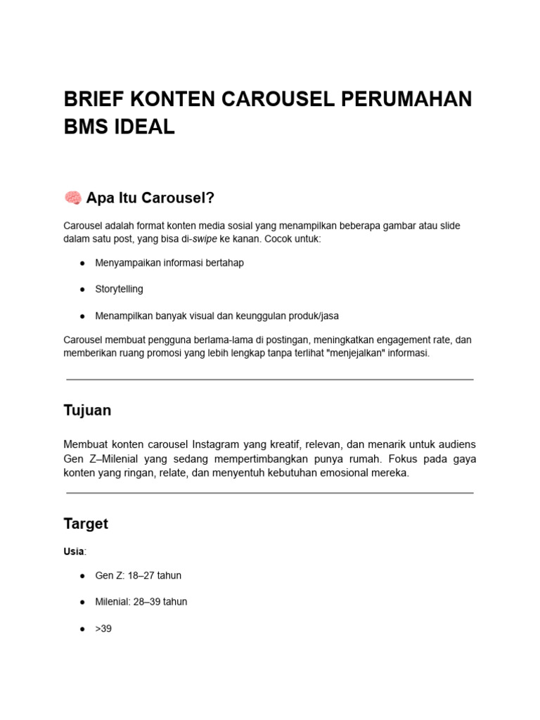 Konten Carousel | PDF