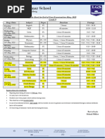 2024-2025 Term 3 Timetable - GR 4 To 9 | PDF