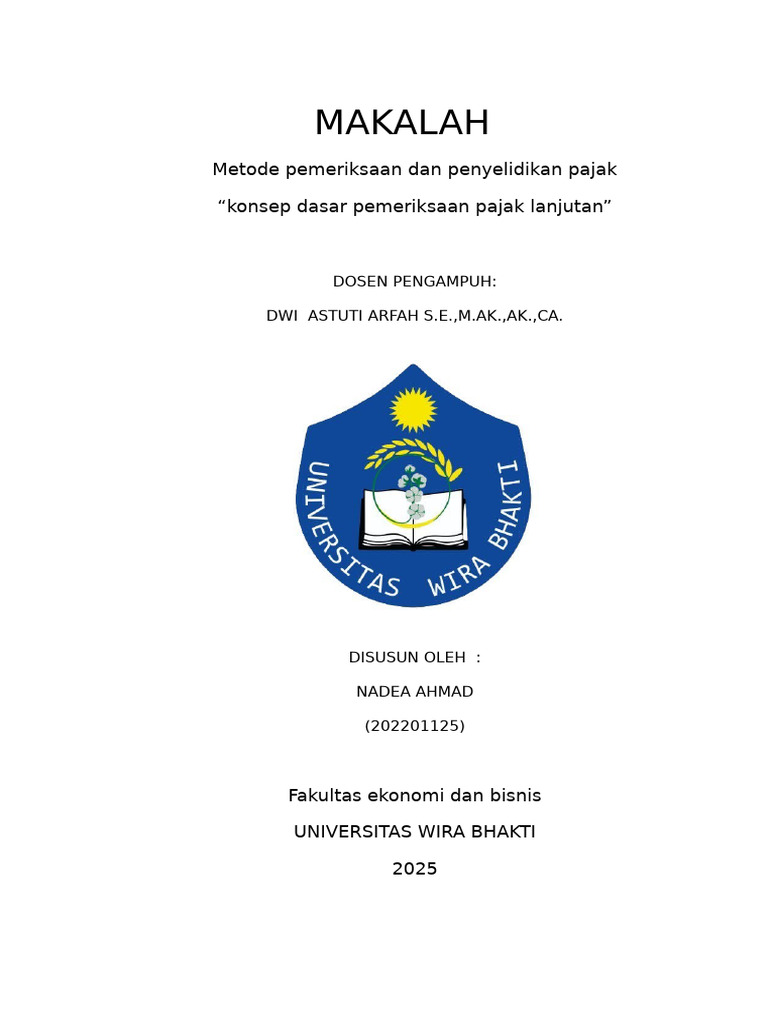 MAKALAH 2 Konsen Pajak | PDF