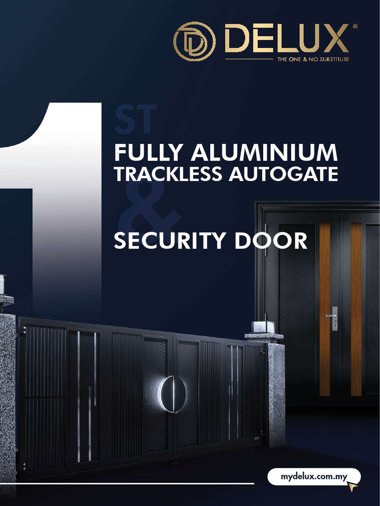 Delux Autogate & Security Door Overview | PDF