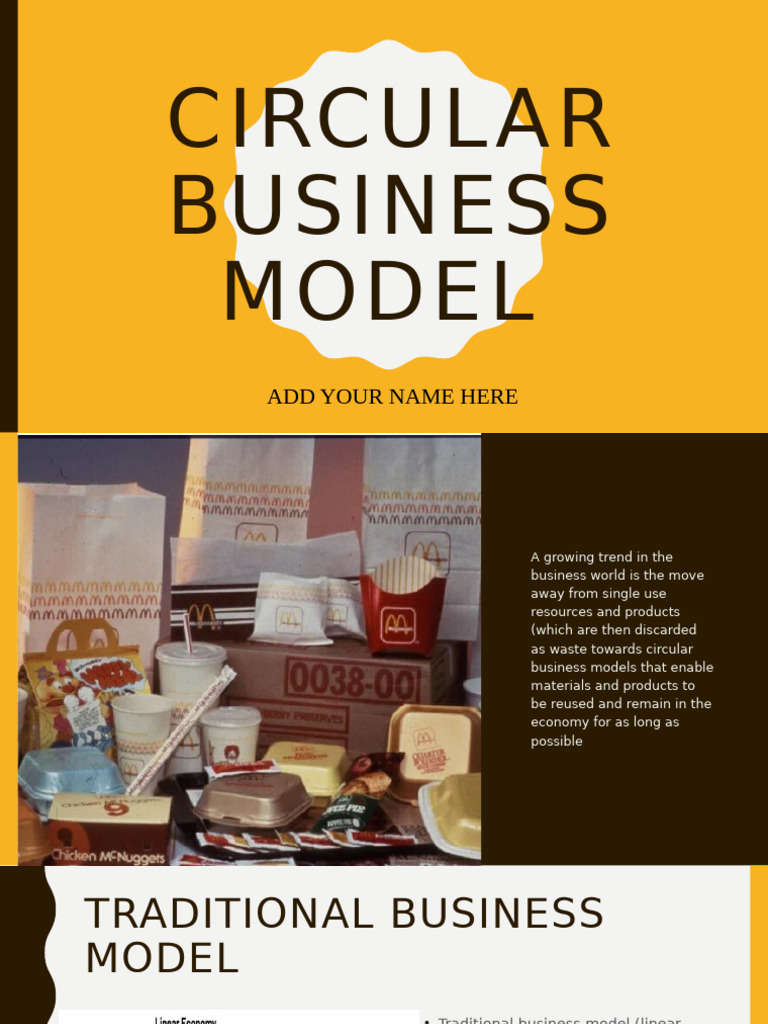 Circular Business Model Overview | PDF | Recycling | Waste