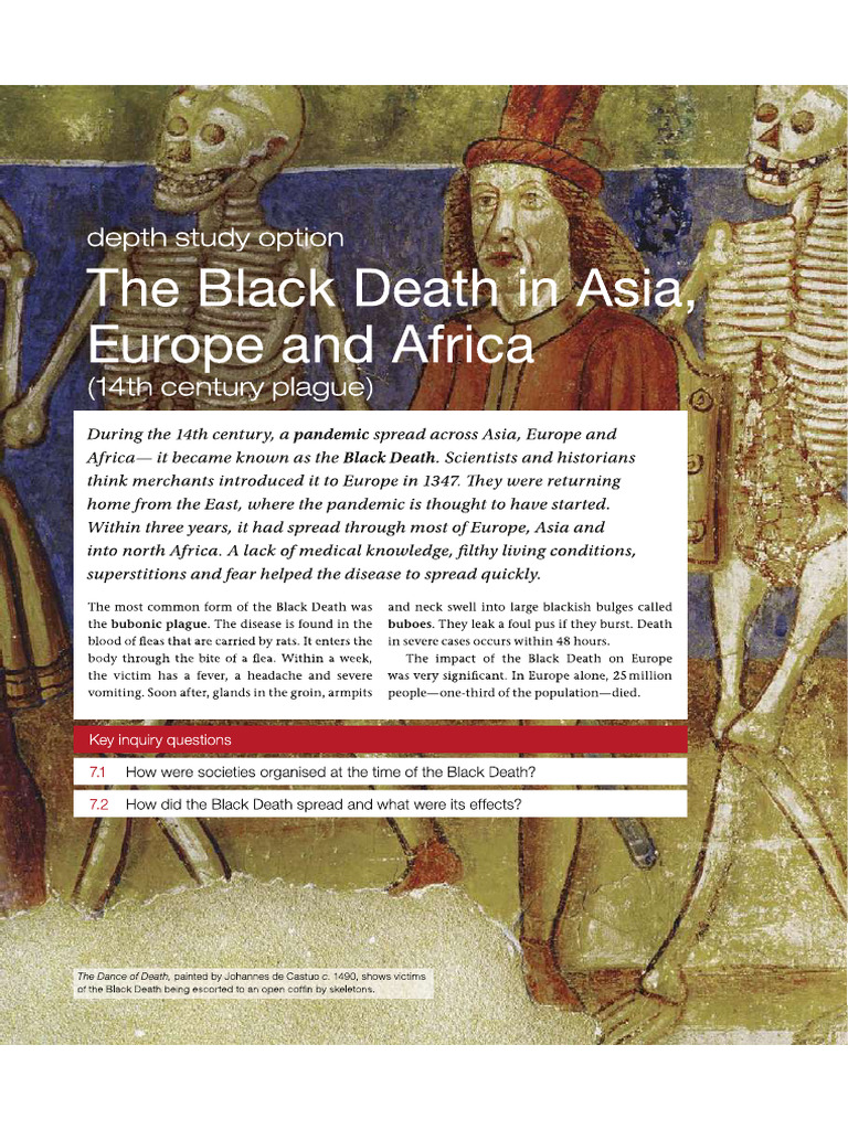 Oxford Textbook - Black Death | PDF