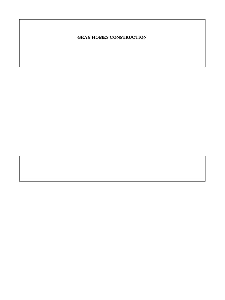 Residental House BOQ | PDF | Concrete | Brick