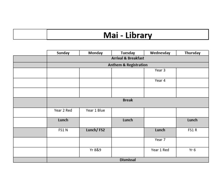 NM Timetable 24-25 Edits TERM 3 | PDF