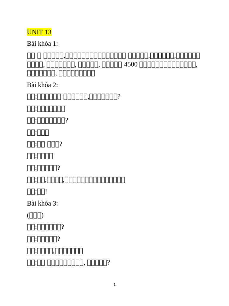 Bai Khoa Tieng Trung 2 | PDF