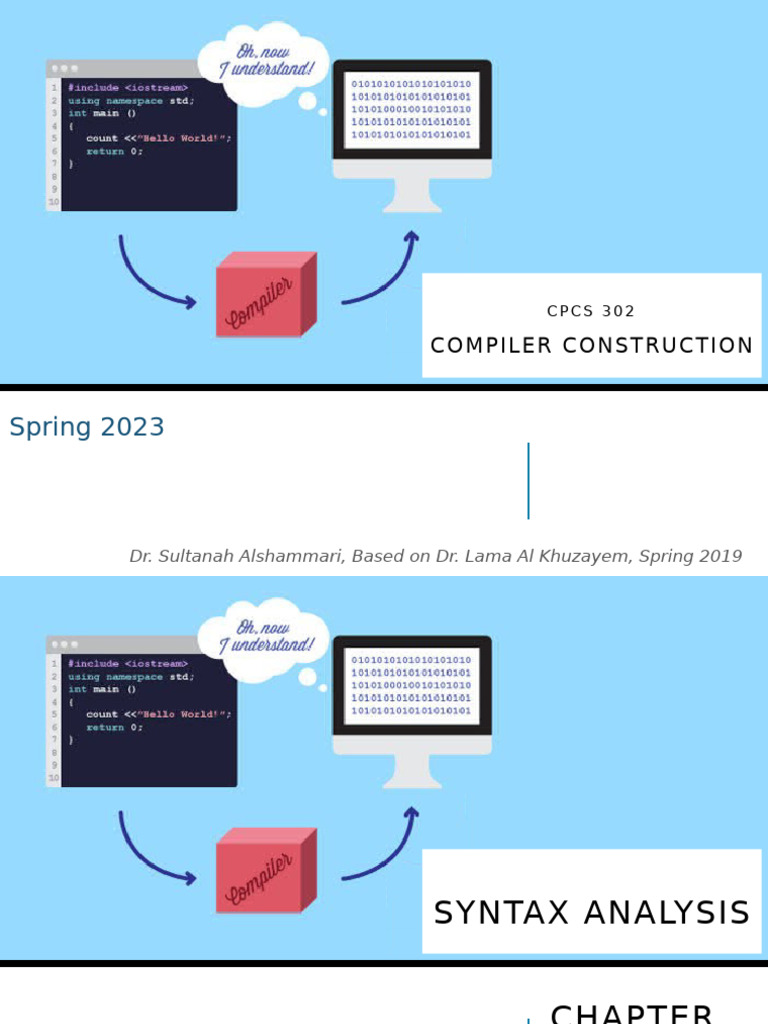 CPCS302 Ch4P1 (UpdatedByAman) | PDF | Parsing | Regular Expression