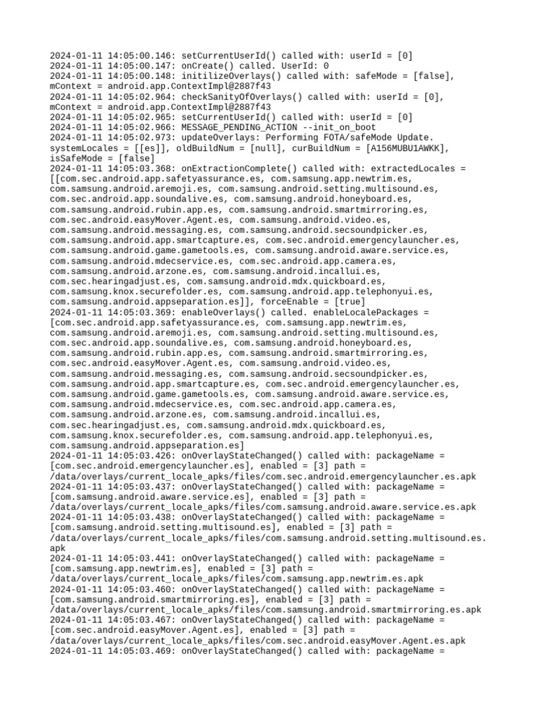 lom_log | PDF | Android (Robot) | Personal Digital Assistant
