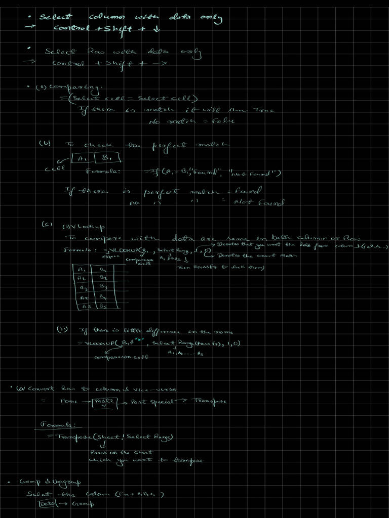 Ms excel notes_250427_120119 | PDF