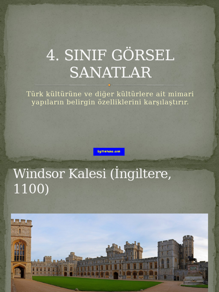 Görsel Sanatlar Mimari | PDF