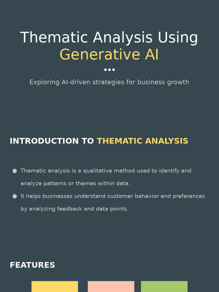 Thematic Analysis Using Generative AI | PDF | Employee Retention ...