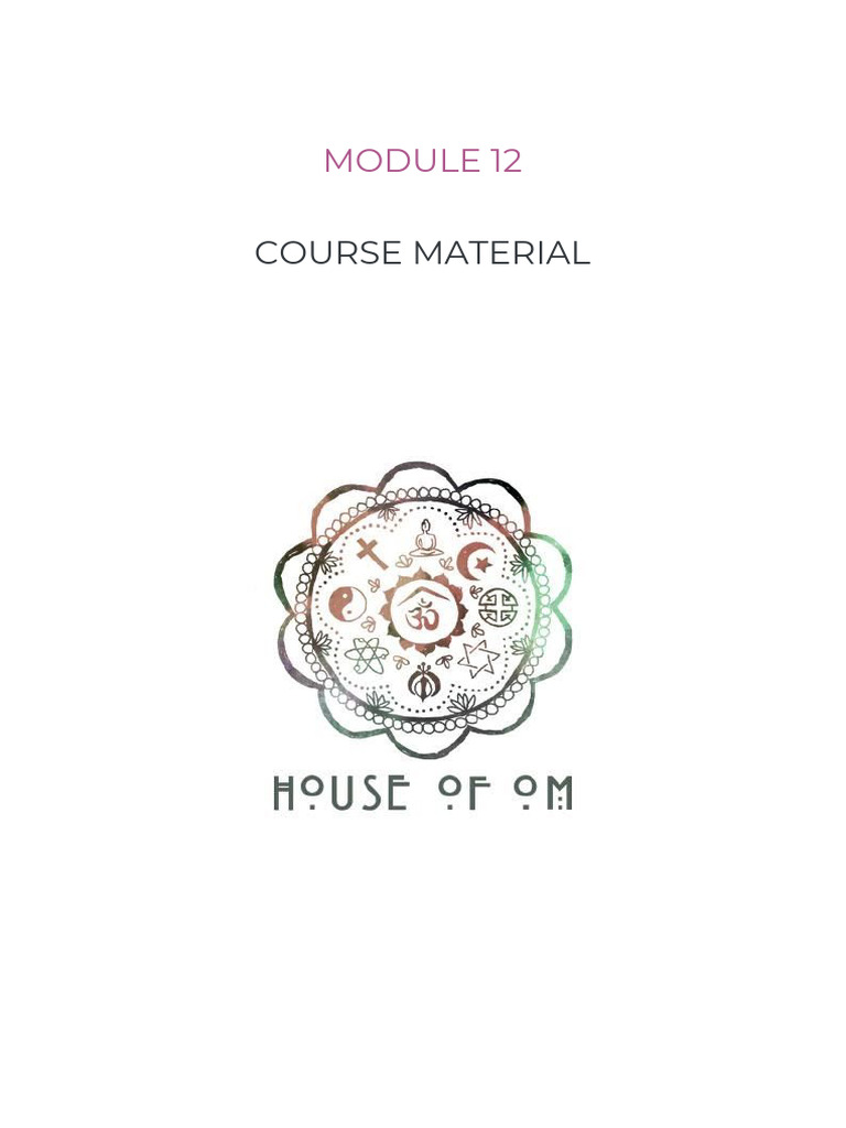 MODULE-12-COURSE-MATERIAL Yoga 200 HR | PDF | Foods
