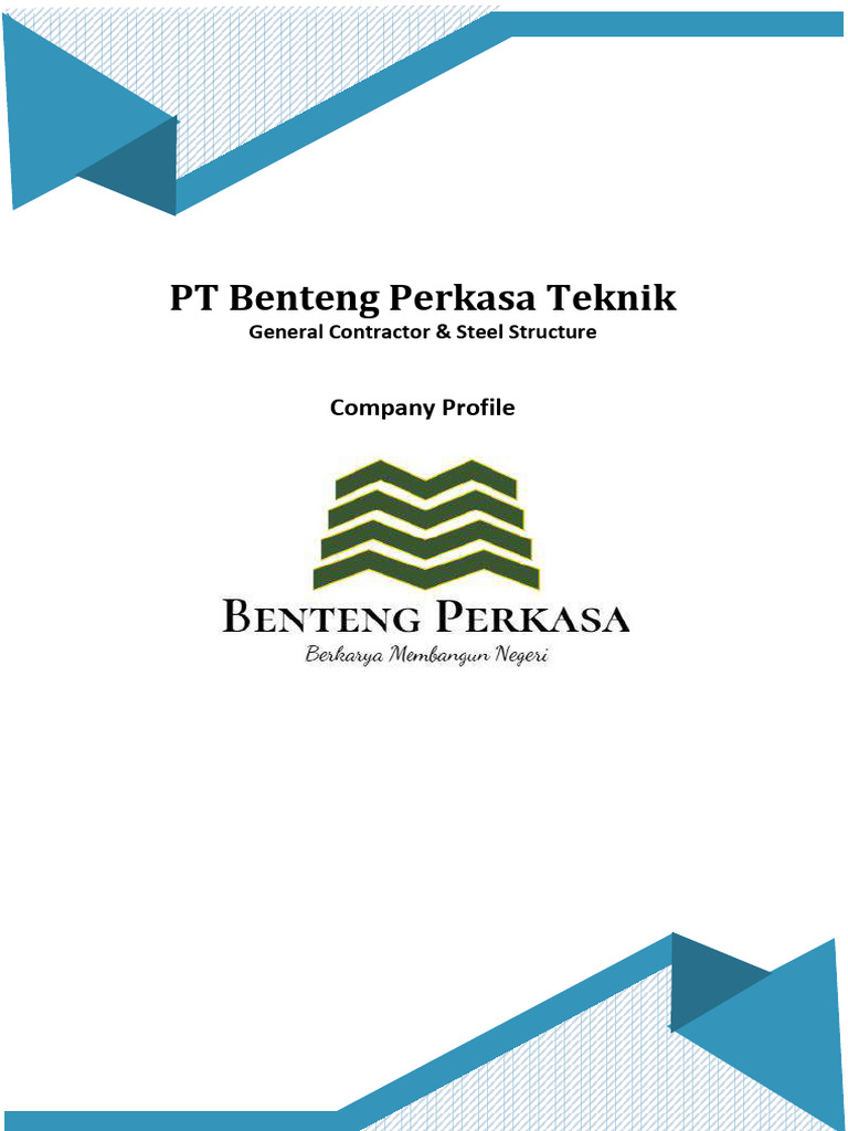 COMPANY PROFILE PT Benteng Perkasa Teknik (Baru 25.6.21) | PDF