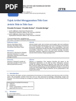 Elsevier Template 1 | PDF | Microsoft Word | Copyright