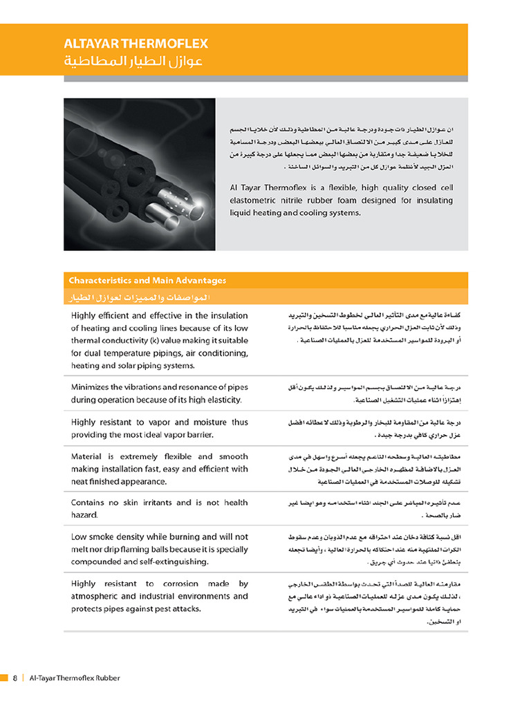 Rubber Foam - Thermoflex | PDF