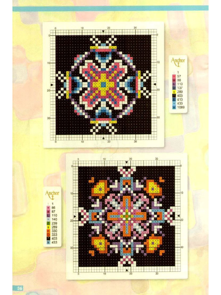 Anchor Quilt Blocks Cross Stitch Pattern | PDF