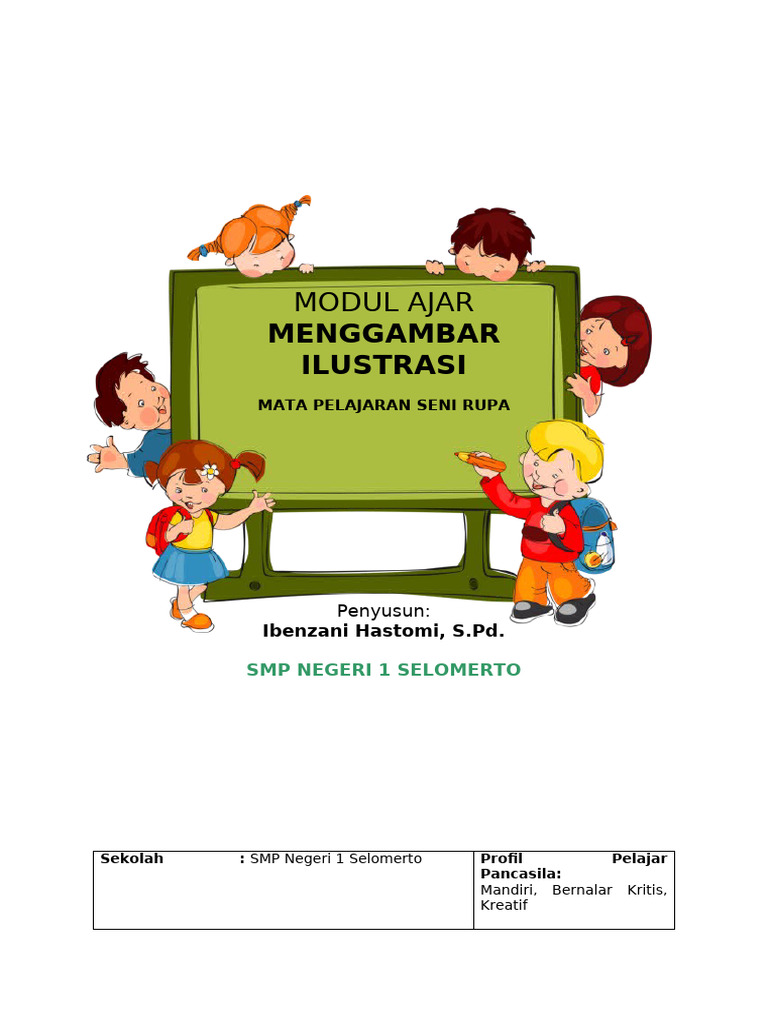 MODUL AJAR GAMBAR ILUSTRASI KELAS 8 | PDF