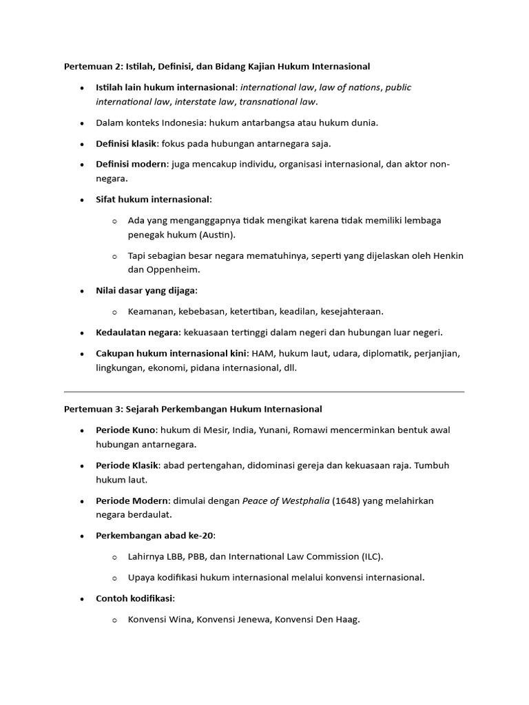 Materi UTS Hukin | PDF