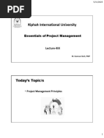 12 Principles of Project Management | PDF