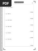 Testovi Iz Matematike Za 2. Razred | PDF