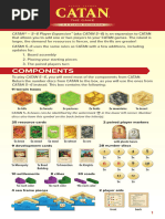 CATAN RULES-Seafarers | PDF | Tabletop Games | Games Of Mental Skill