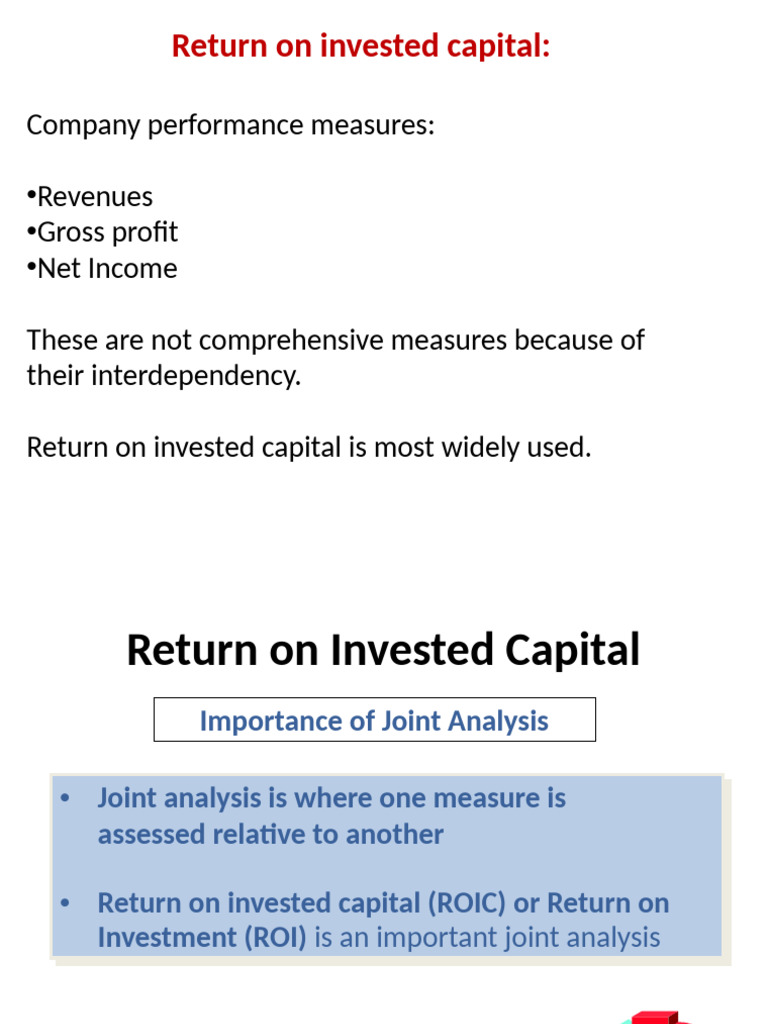 Return On Investment | PDF | Equity (Finance) | Dividend