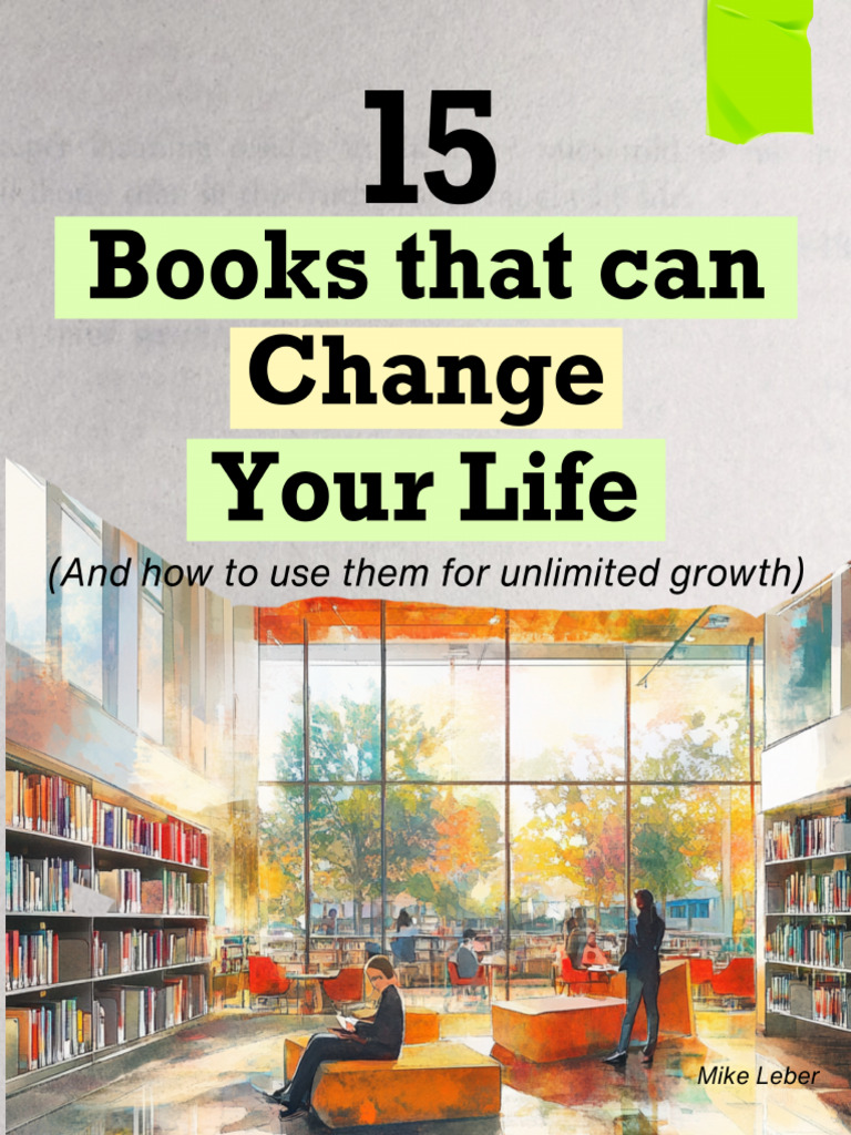 15 Books that can Change Your Life.pdf | PDF