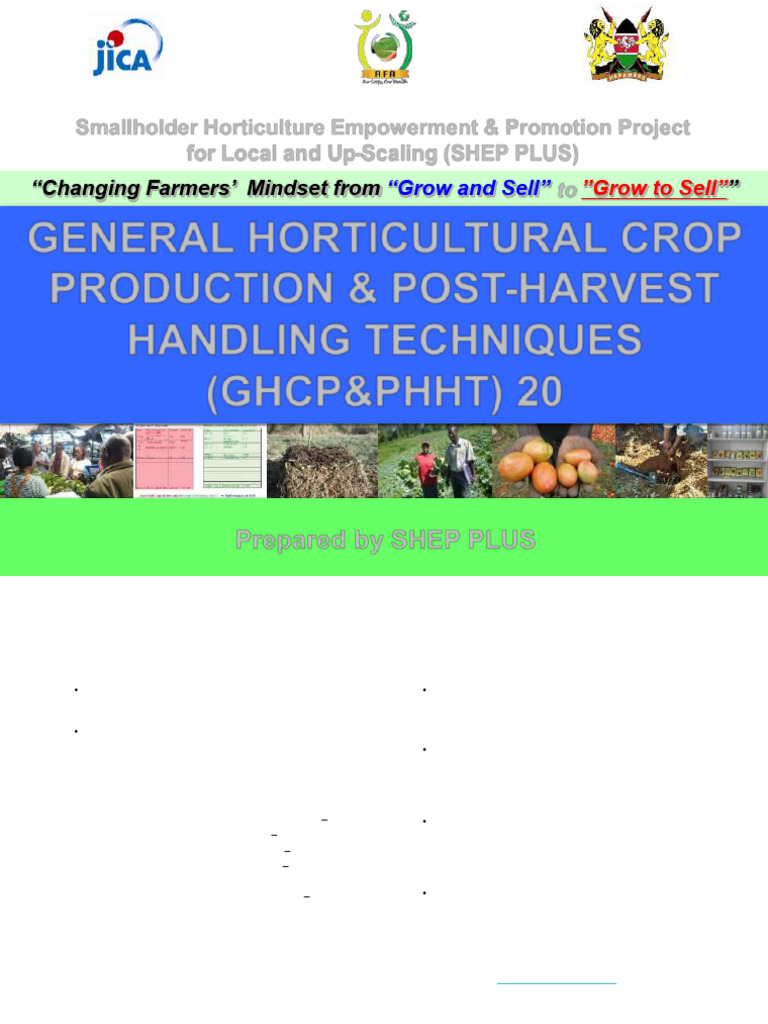 Horticultural Crop Production Guide | PDF | Pesticide | Compost