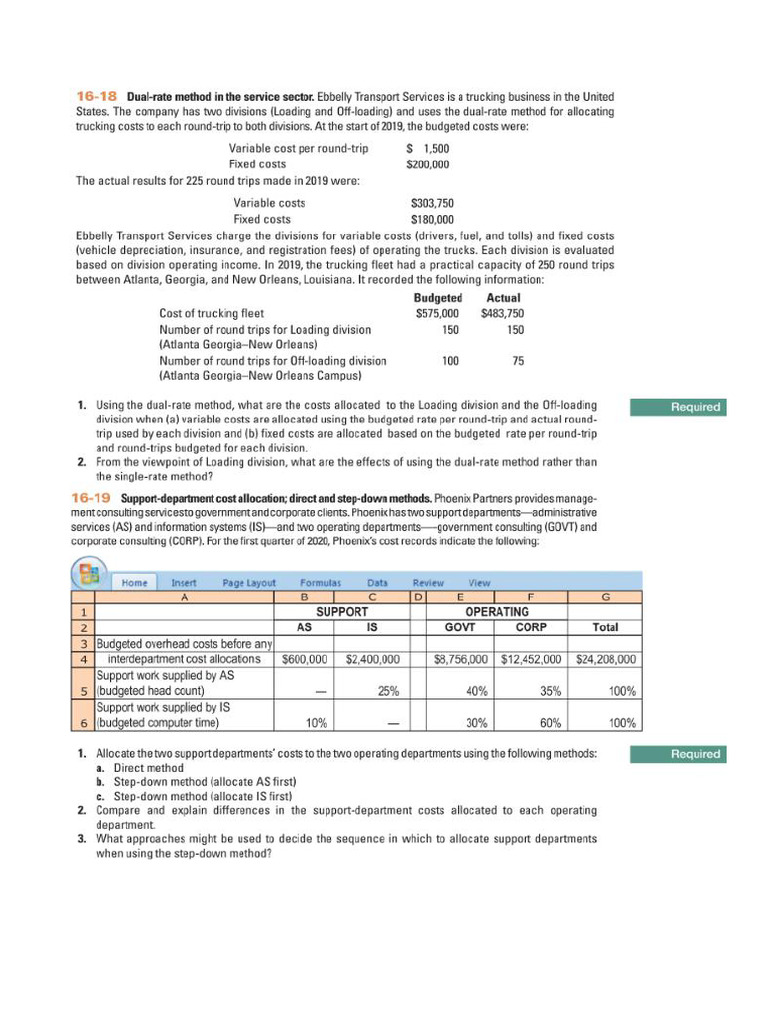 ACCT3121 - Ch16 Assignment | PDF