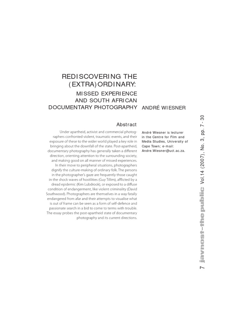 Photography Memory and Nostalgia | PDF