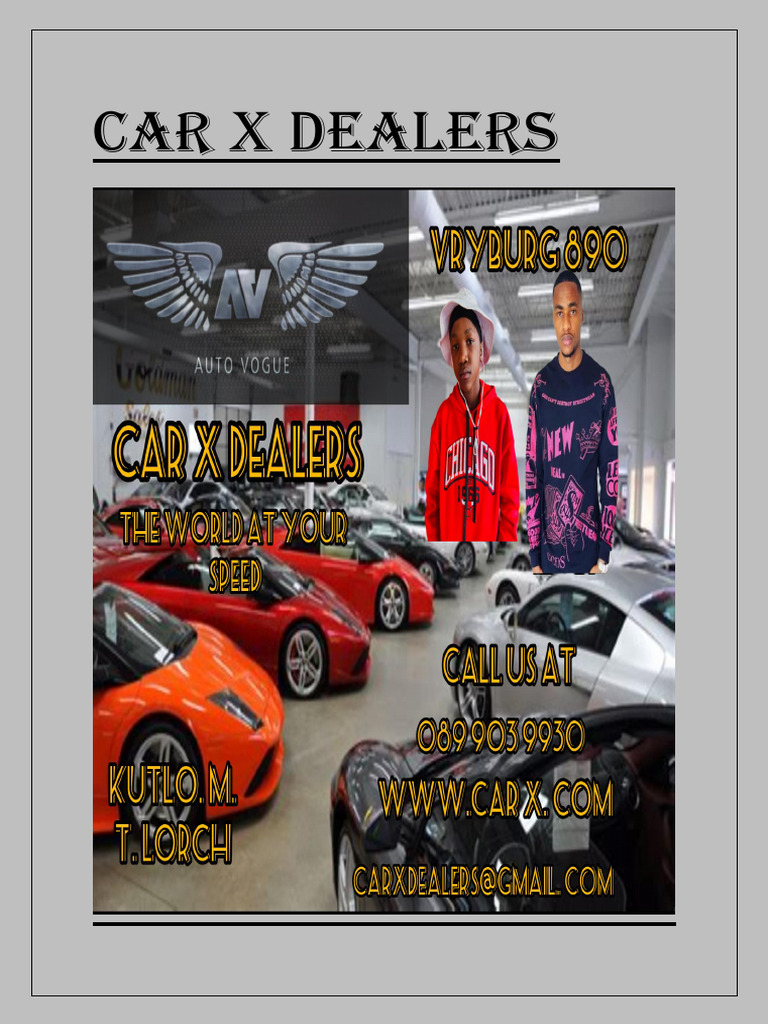 Car X Dealers 1 | PDF | Car Dealership | Car