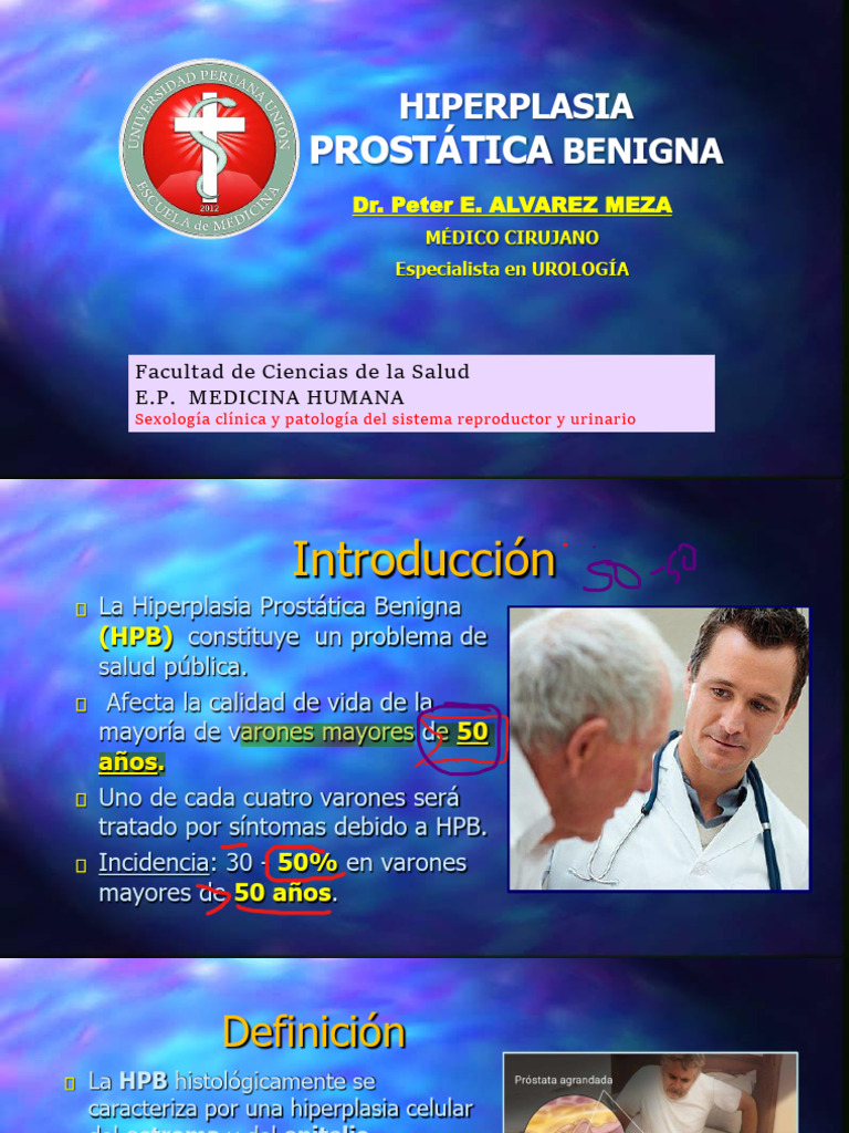 CLASE 23 - Hiperplasia X Marcos1 | PDF | Cancer de prostata | Próstata