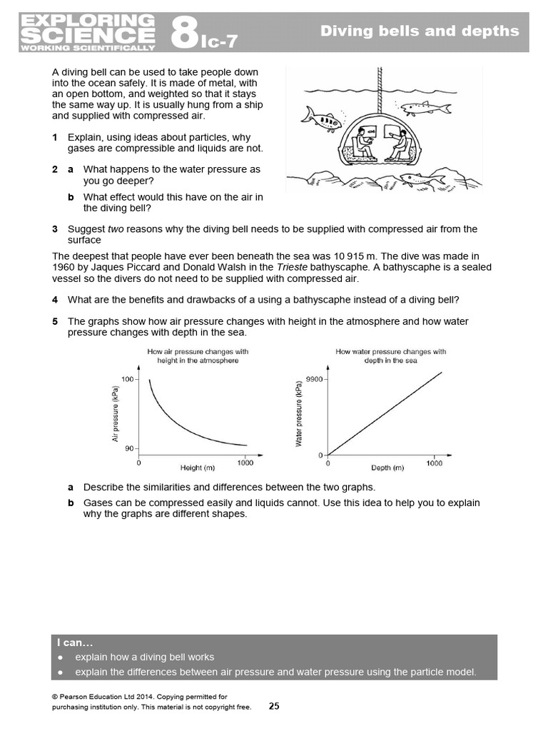 8ic7 Diving Bells Depths | PDF