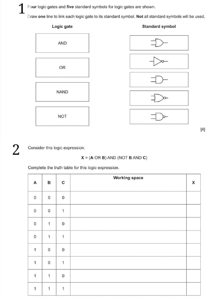 Database & Logic Gates | PDF
