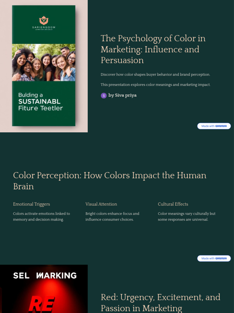 The Psychology of Color in Marketing Influence and Persuasion | PDF ...