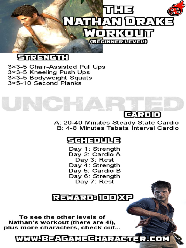 Nathan Drake Workout | PDF
