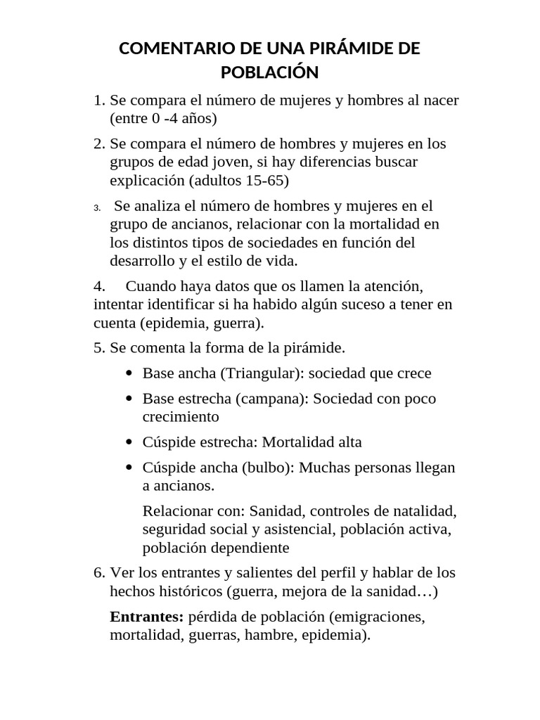 Comentario Piramide | PDF