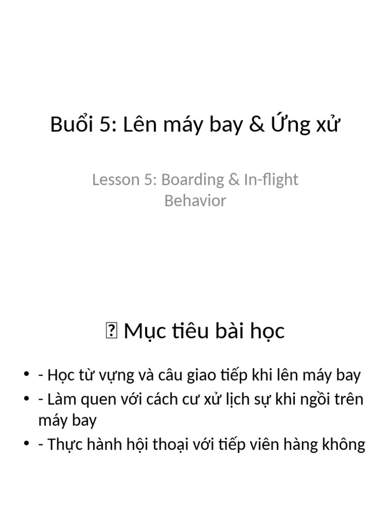 Buoi_5_Len_May_Bay | PDF