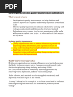 QIP Template for GP Training Evaluation | PDF