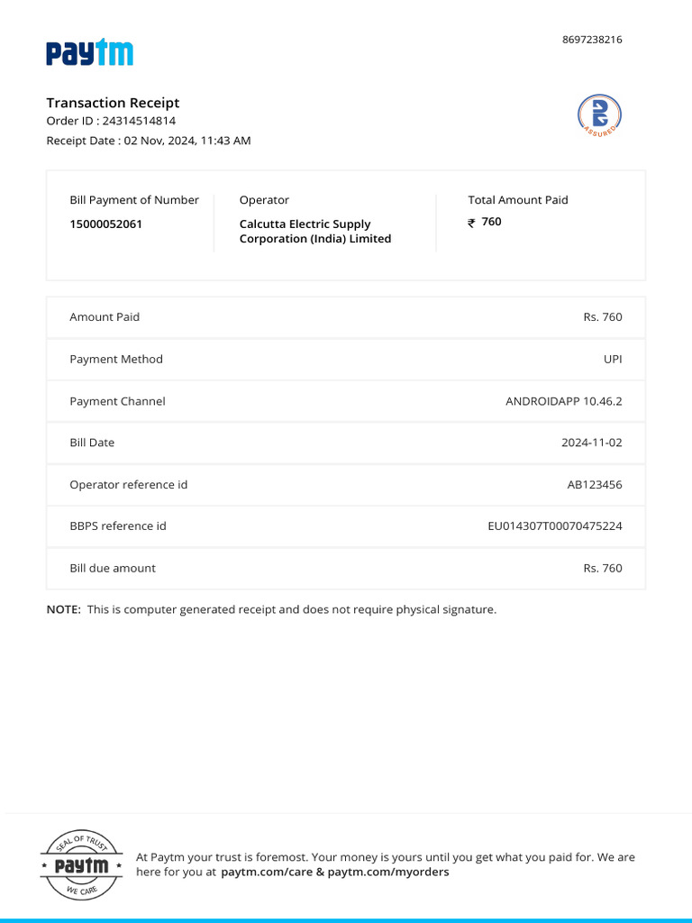 Invoice 24314514814 | PDF