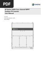 MV Skid Datasheet | PDF | Transformer | Reliability Engineering