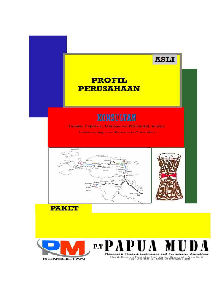Profil Pt. Papua Muda Konsultan 2021 PDF | PDF