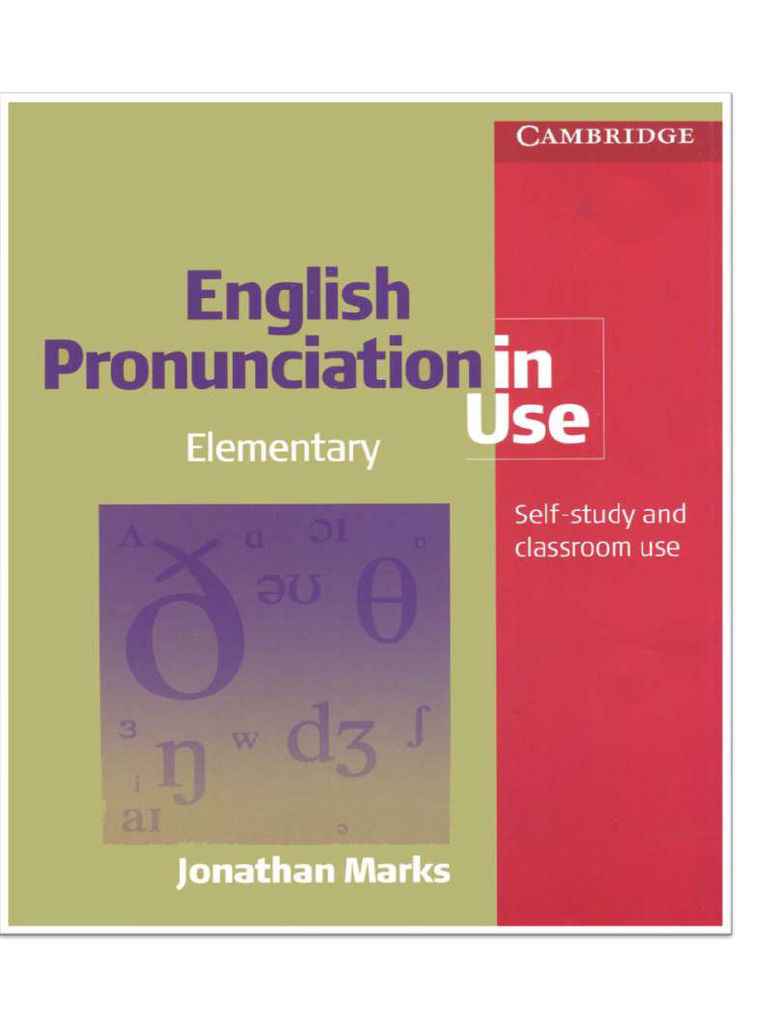 English Pronounciation in Use Elementary (10 First Units) | PDF