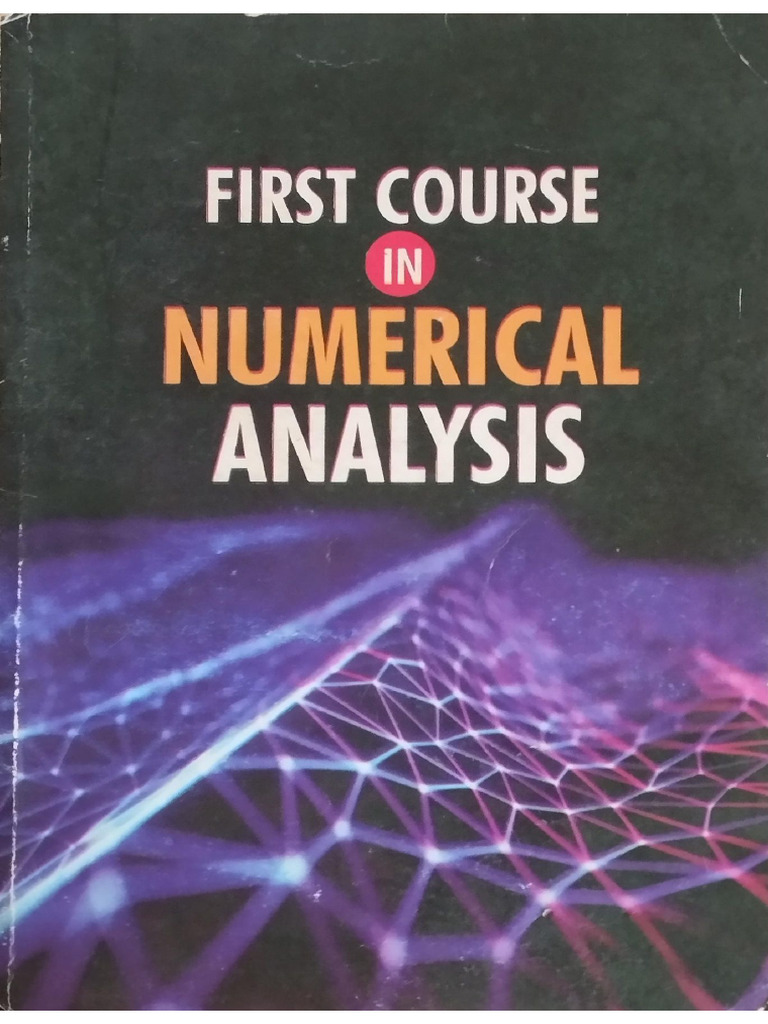 MAT 216 Numerical Analysis Textbook | PDF