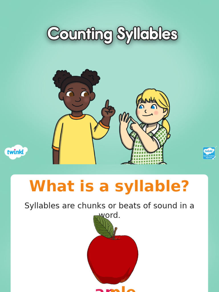 Syllables Version 1 | PDF