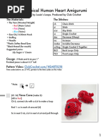 Human Heart | PDF | Crochet | Aorta