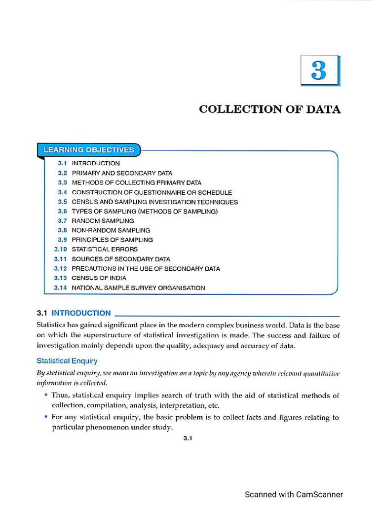 collection of data | PDF