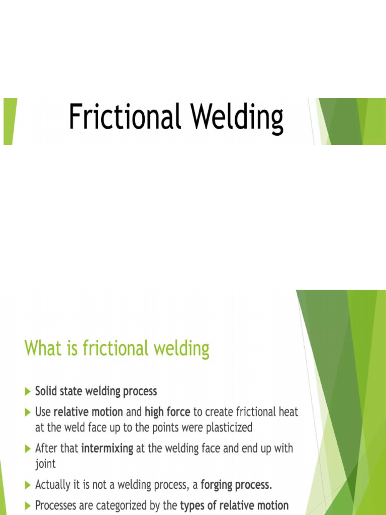 Friction Welding | PDF