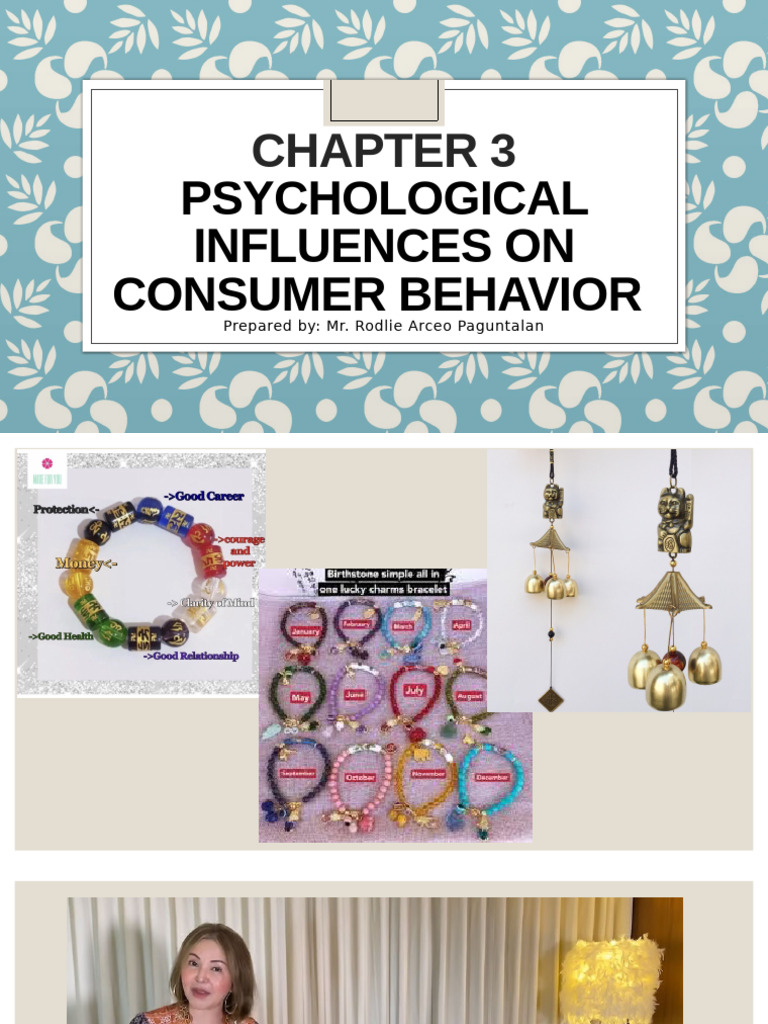 5 Psychological Influences On Consumer Behavior | PDF | Consumer ...