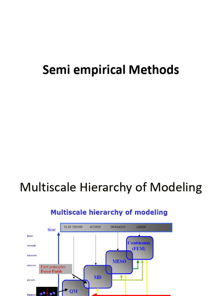 Pertemuan 14. Semi empirical calculation | PDF | Computational ...